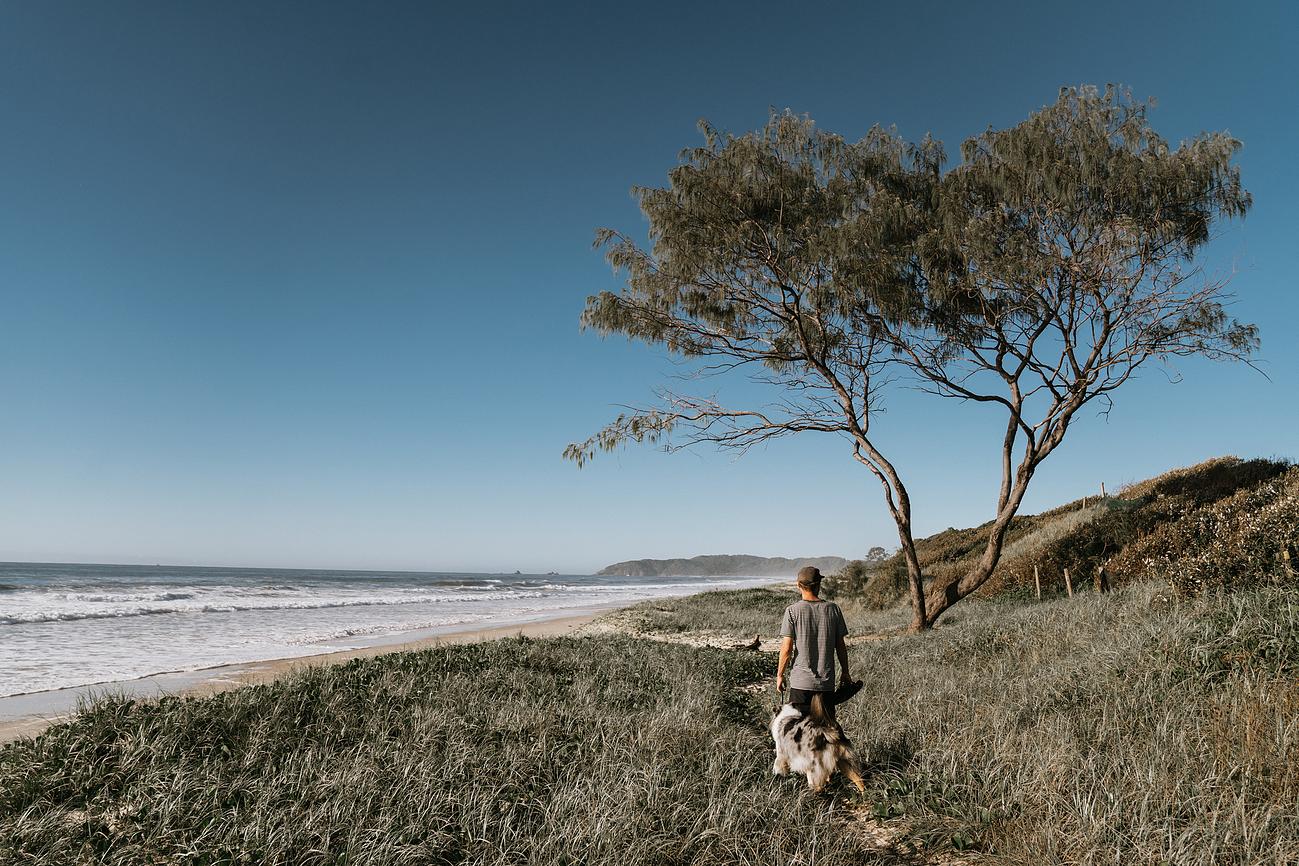 Sunrise walk to Tallow Beach | Riparide