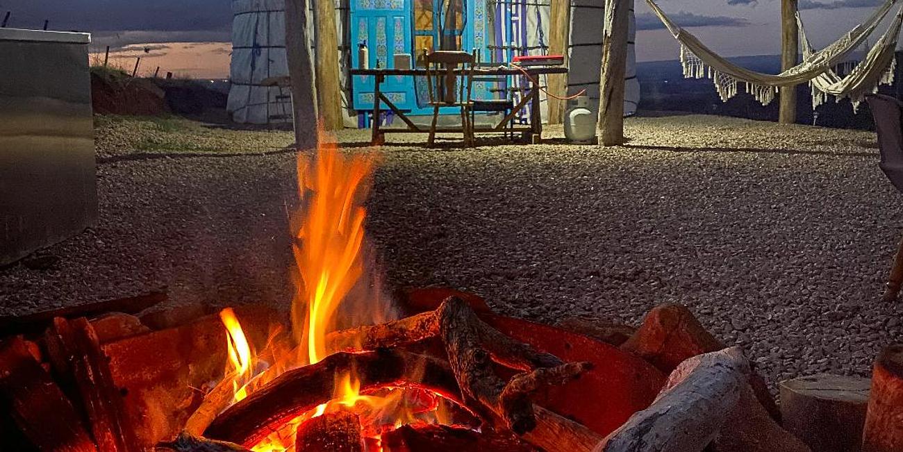 The Yurt Alpine Retreat - Yurt for Rent in Myrrhee, High Country, VIC ...