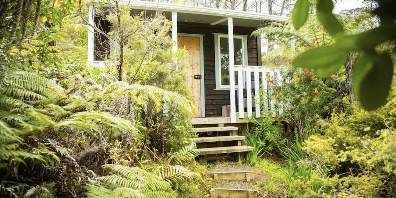 Ponga Iti Bush Cabin - Cabin for Rent in Hahei, The Coromandel, NZ ...