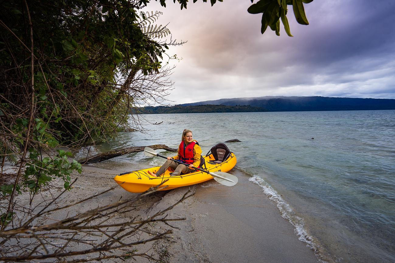 Kayak on Lake Tarawera | Riparide