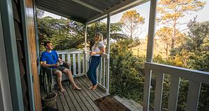 Ponga Iti Bush Cabin - Cabin for Rent in Hahei, The Coromandel, NZ | Riparide