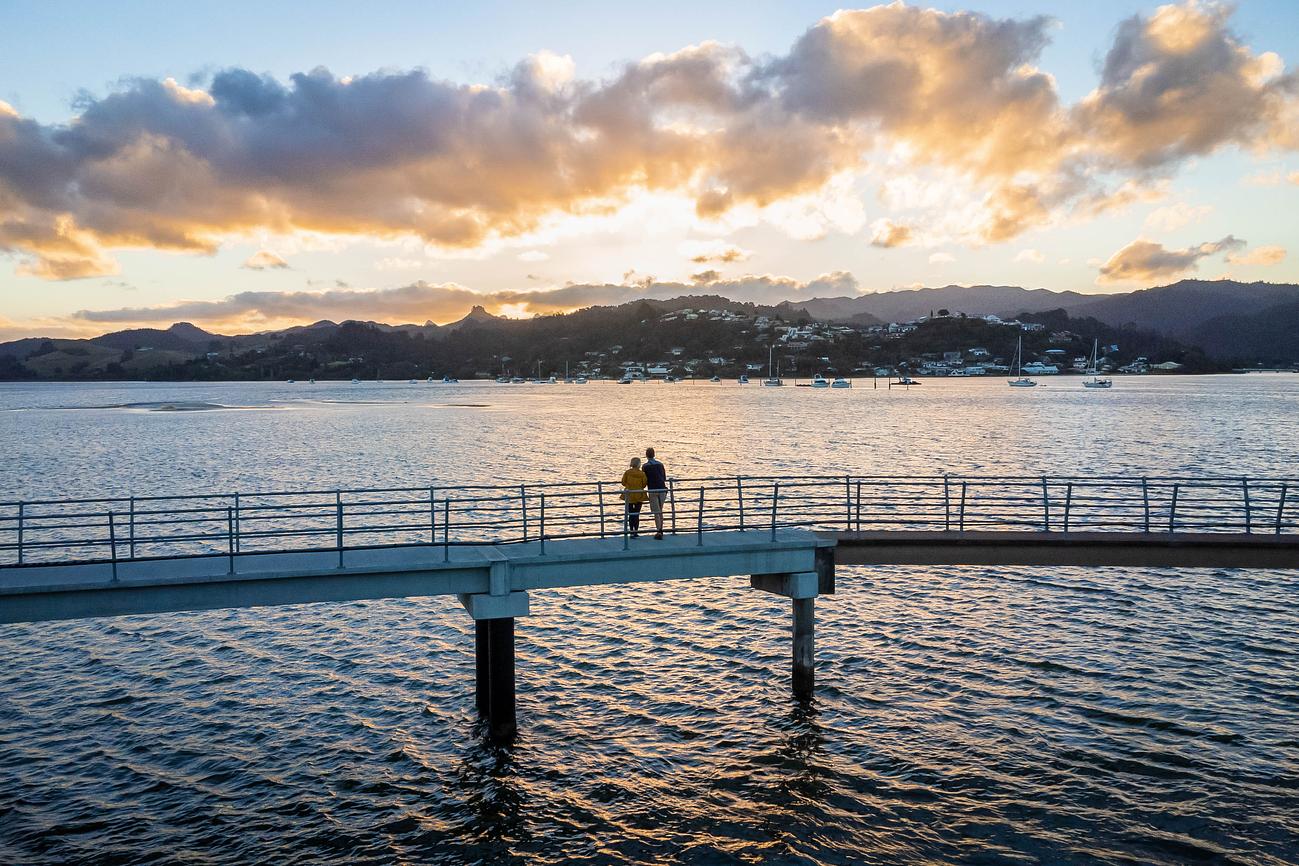 Sunset at Pauanui Wharf | Riparide