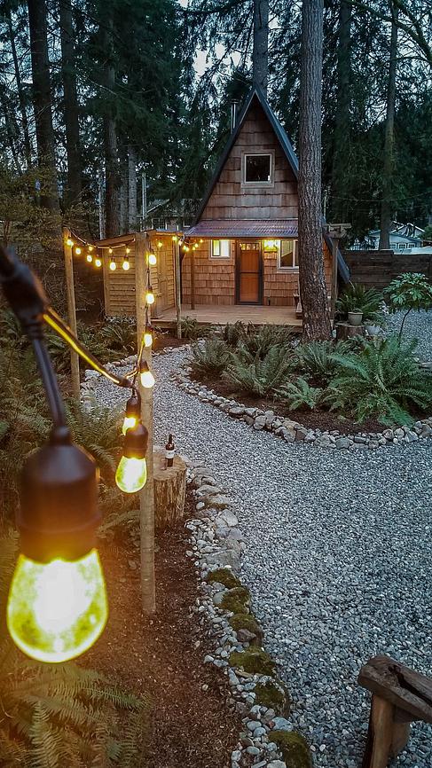 Epic view A-frame with Firepit & Fireplace - Cabin for Rent in Granite Falls, North Cascades, WA ...