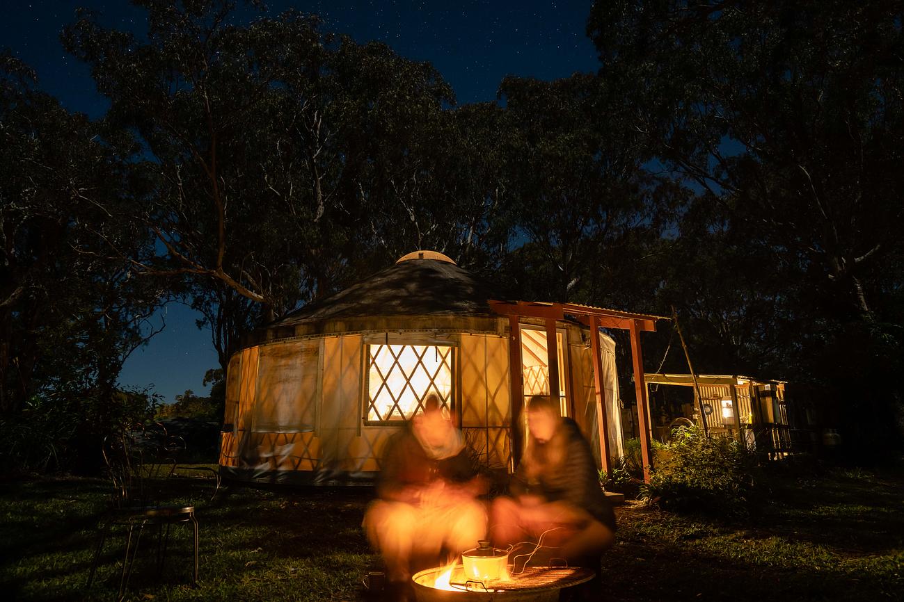 Sanctuary Yurt by Sea Retreat - Glamping for Rent in Nambucca, North ...
