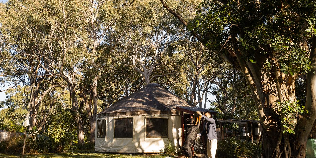 Sanctuary Yurt by Sea Retreat - Glamping for Rent in Nambucca, North ...
