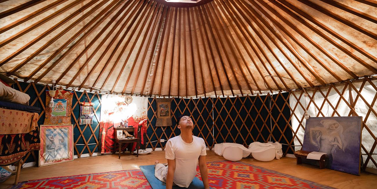 Sanctuary Yurt by Sea Retreat - Glamping for Rent in Nambucca, North ...