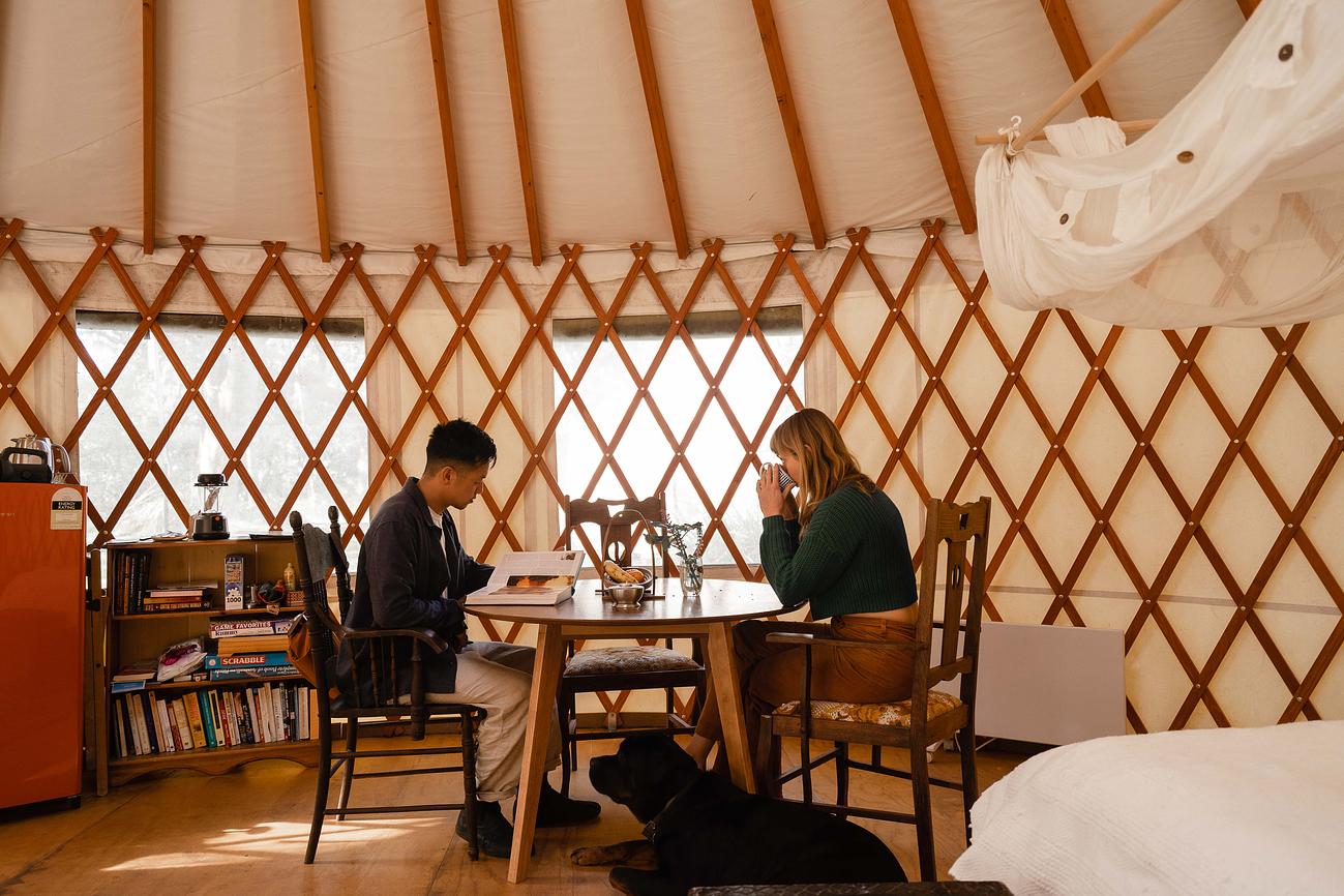 Sanctuary Yurt by Sea Retreat - Glamping for Rent in Nambucca, North ...