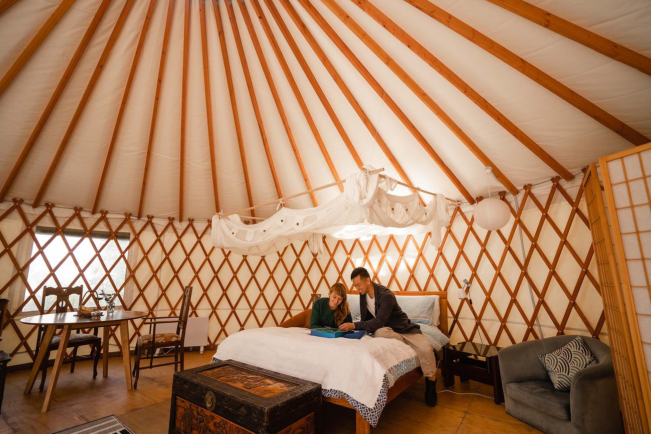Sanctuary Yurt by Sea Retreat - Glamping for Rent in Nambucca, North ...