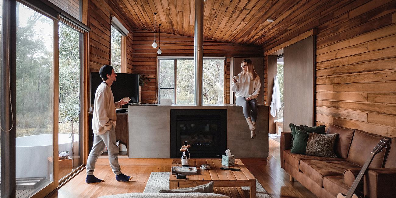 DULC Mountain View - Cabin for Rent in Halls Gap, Grampians, VIC, AU | Riparide