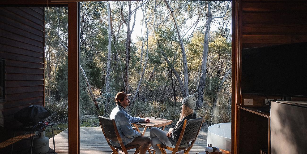 DULC Mountain View - Cabin for Rent in Halls Gap, Grampians, VIC, AU ...