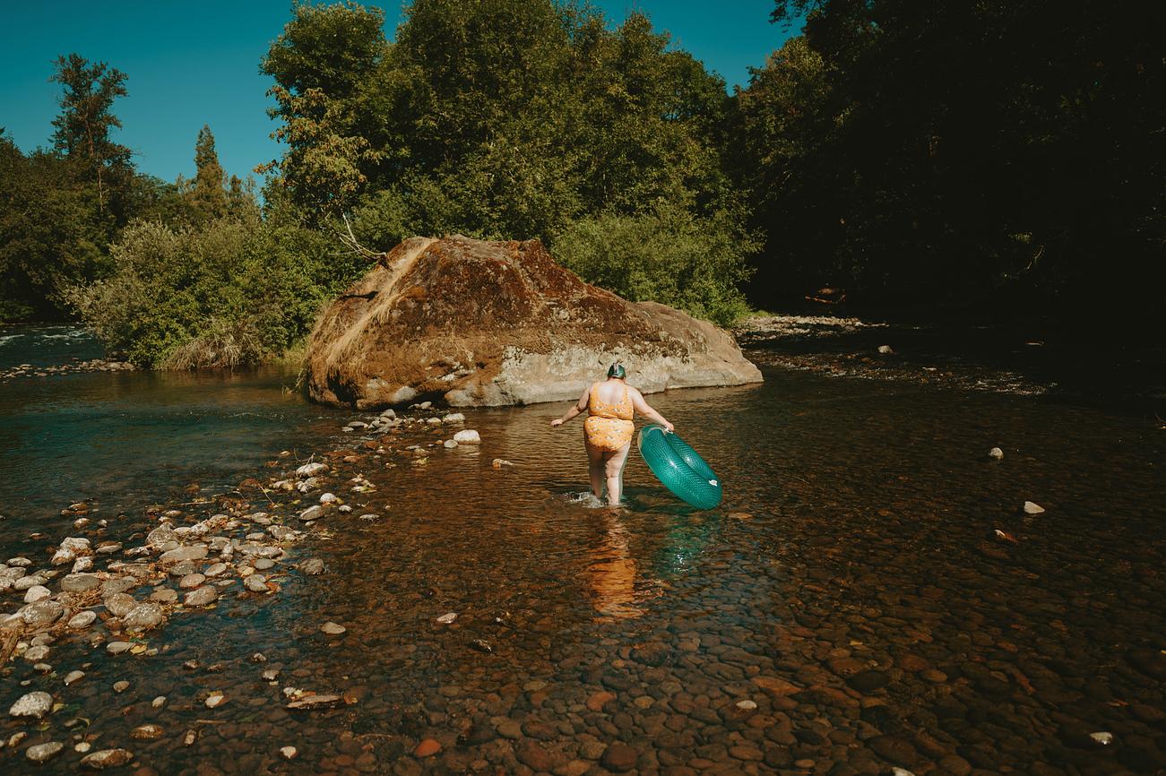 A Dip in the McKenzie River | Riparide