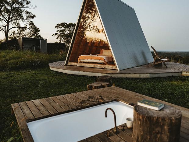 The A-Frame - Byron Bay Hinterland - Cabin for Rent in Yelgun, North Coast, NSW, AU | Riparide
