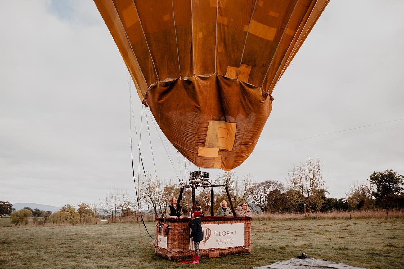 Hot Air Balloon Ride with Global Ballooning Australia | Riparide