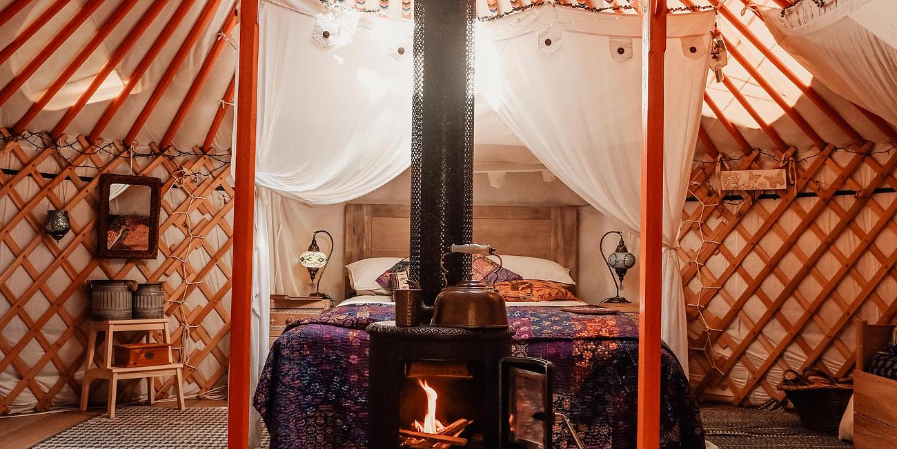 Ayala Yurt Stay - Yurt for Rent in Warburton, Yarra Valley, VIC, AU ...