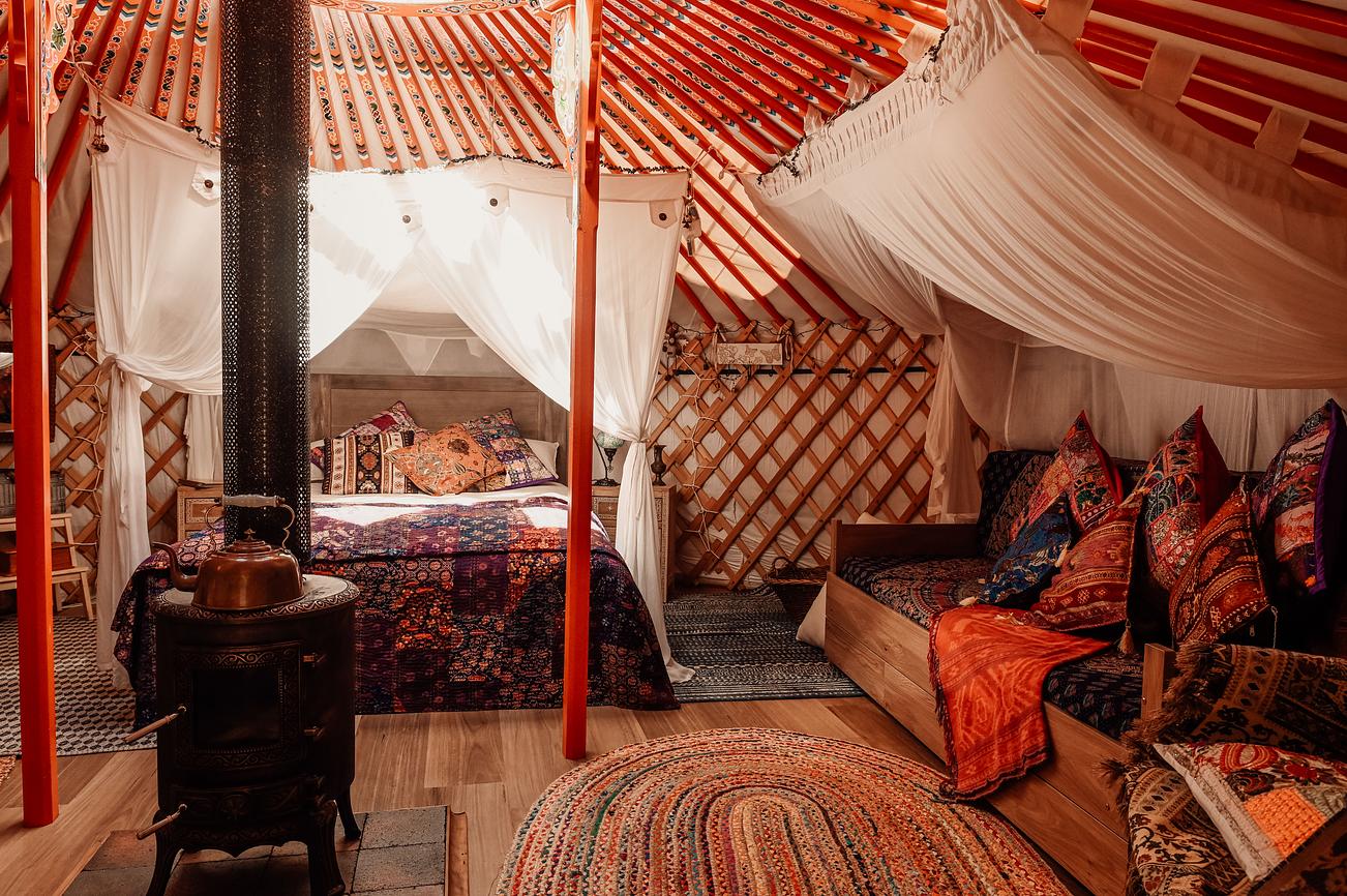 Ayala Yurt Stay - Yurt for Rent in Warburton, Yarra Valley, VIC, AU ...
