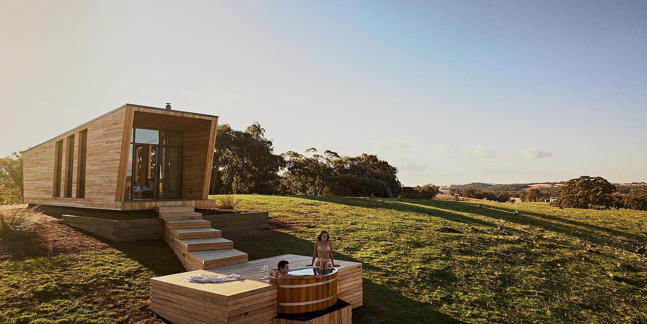 Wilka Eco Escapes - Kenneth, VIC - Cabin for Rent in Glenhope East ...