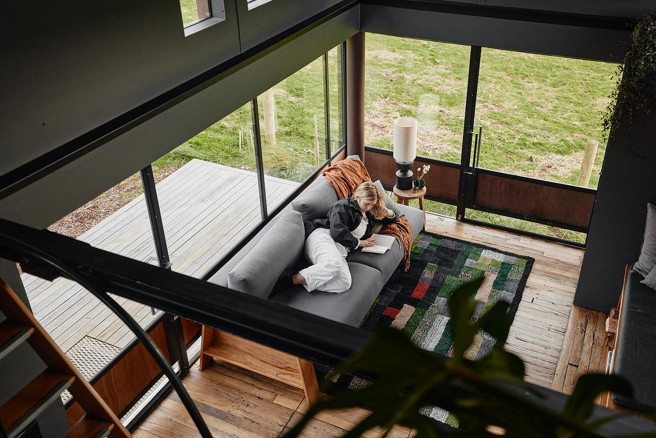 The Cutting - A Small Off-Grid Farm House With Ocean Views - Tiny house for Rent in Illowa ...