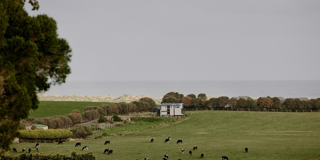 The Cutting - A Small Off-Grid Farm House With Ocean Views - Tiny house ...