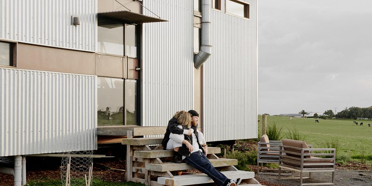 The Cutting - A Small Off-Grid Farm House With Ocean Views - Tiny house ...