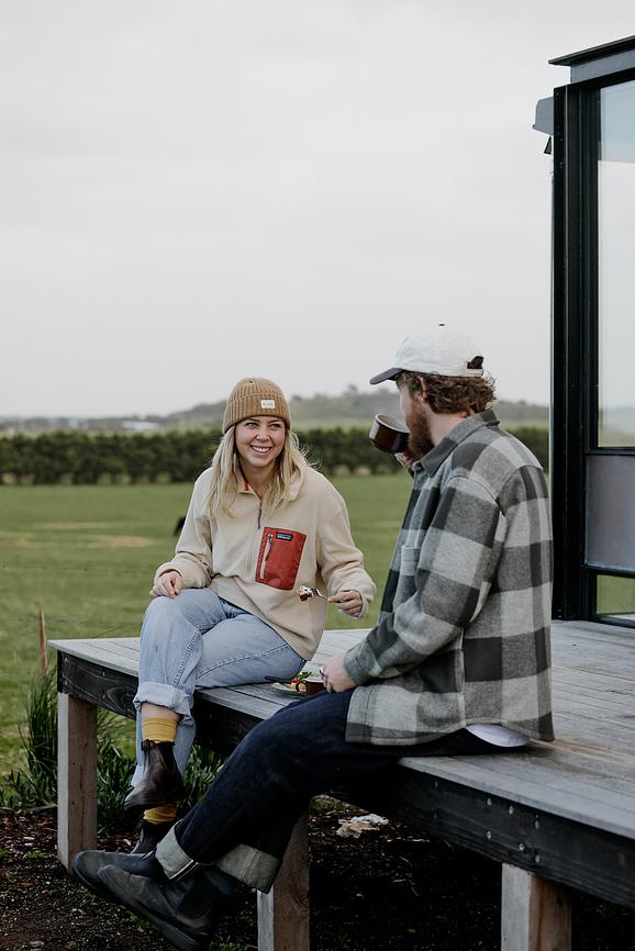 The Cutting - A Small Off-Grid Farm House With Ocean Views - Tiny house ...