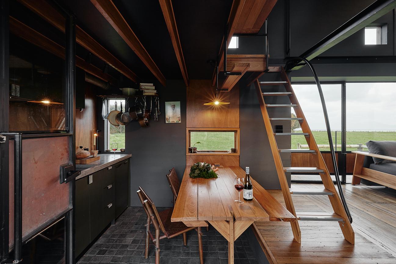 The Cutting - A Small Off-Grid Farm House With Ocean Views - Tiny house ...