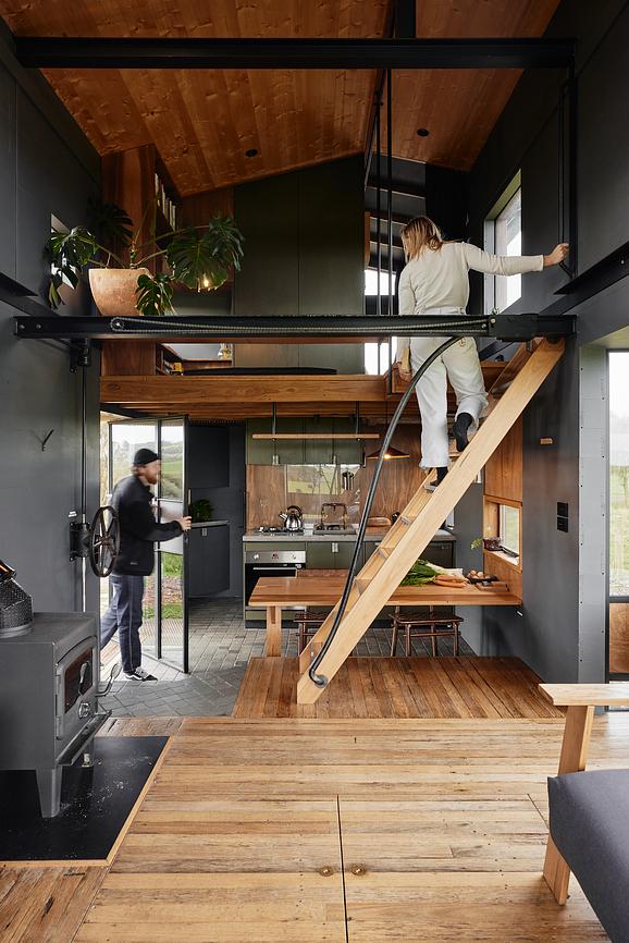 The Cutting - A Small Off-Grid Farm House With Ocean Views - Tiny house ...