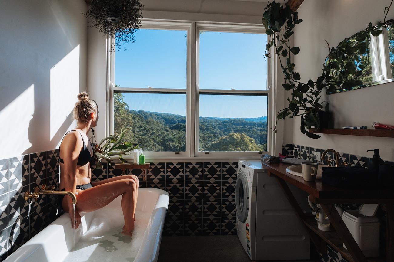 Bath with a view | Riparide