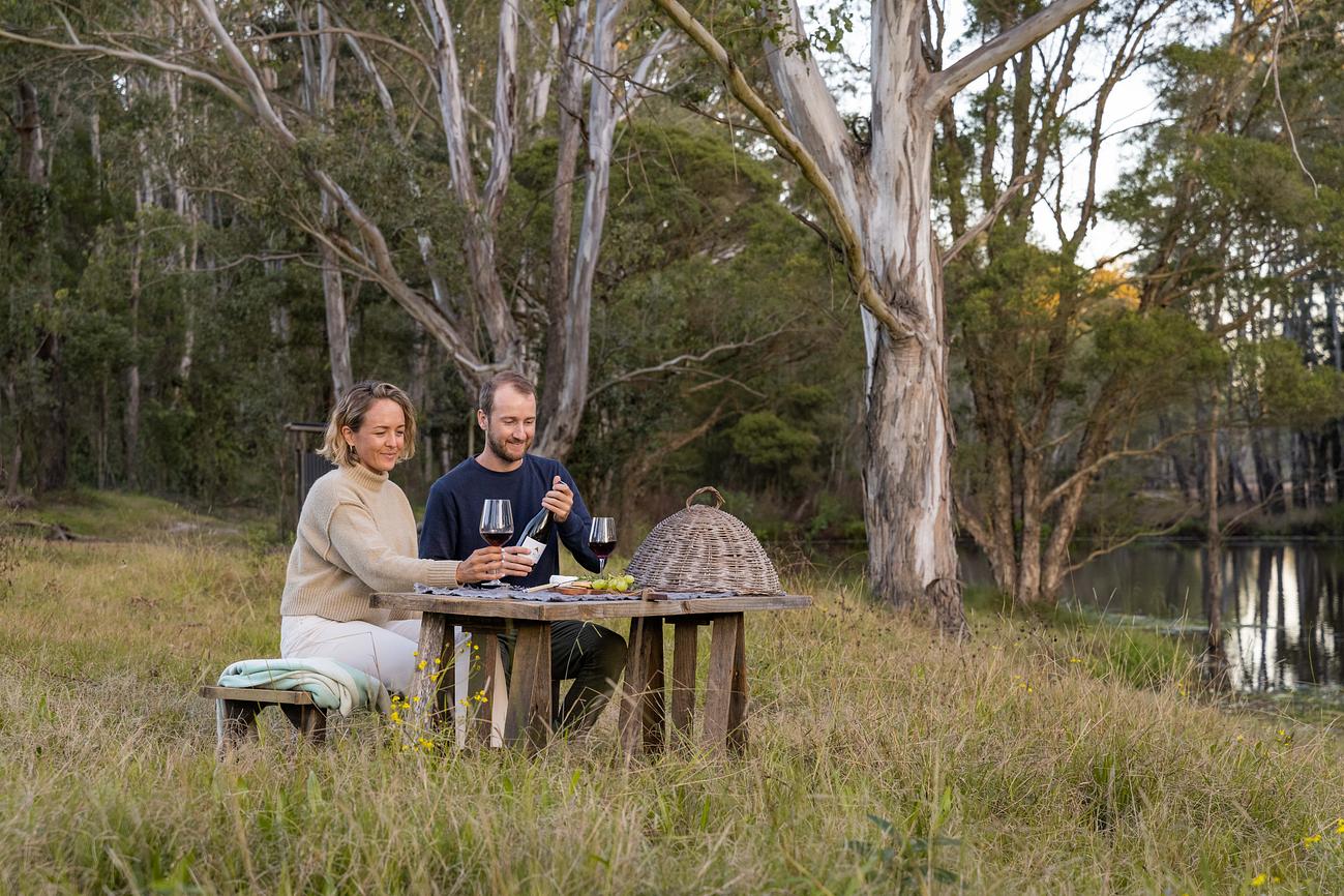 Sunset picnic at the billabong | Riparide