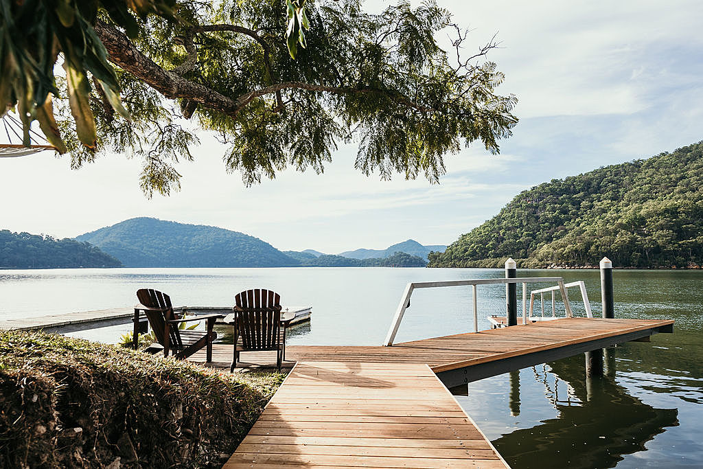 The River House, Coba Point - Eco house for Rent in Berowra Waters, Sydney, NSW, AU | Riparide