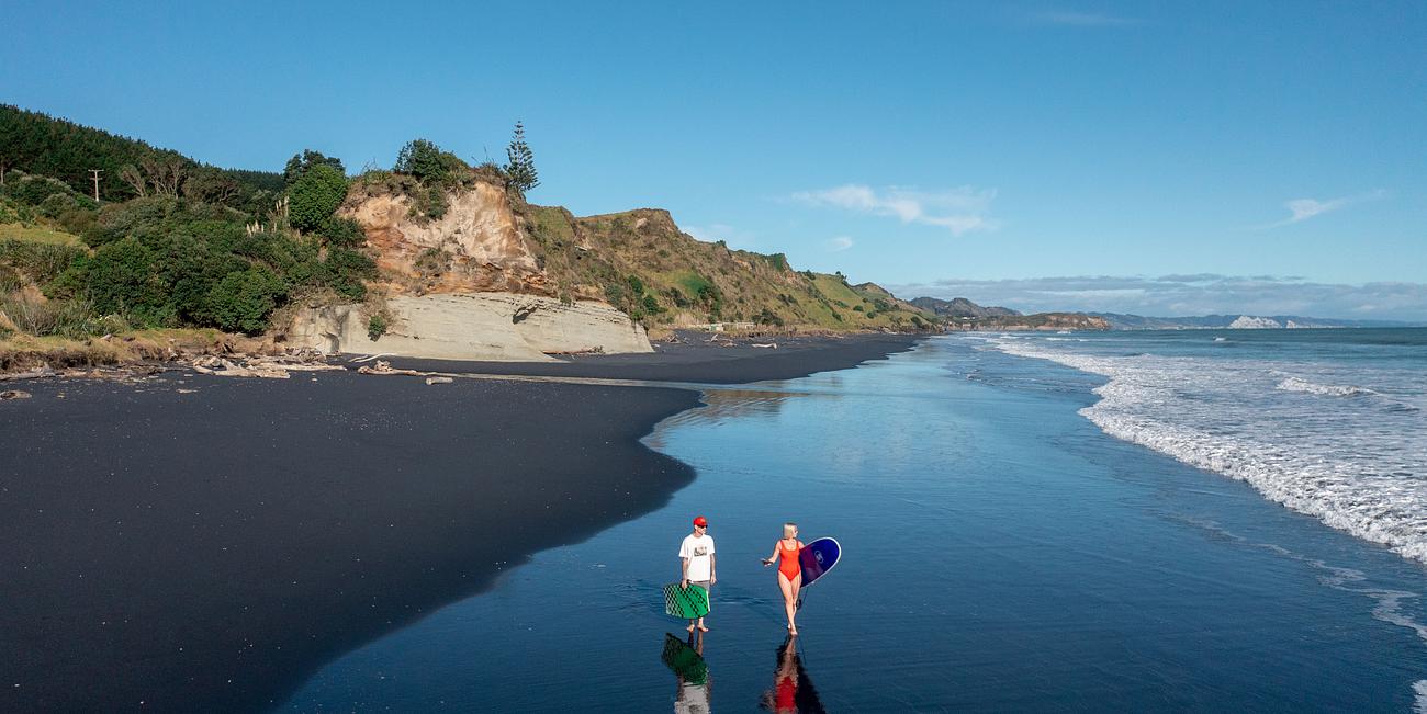 Hit the go slow in Mokau - Adventure by Charlotte in Mokau, Waikato, NZ ...