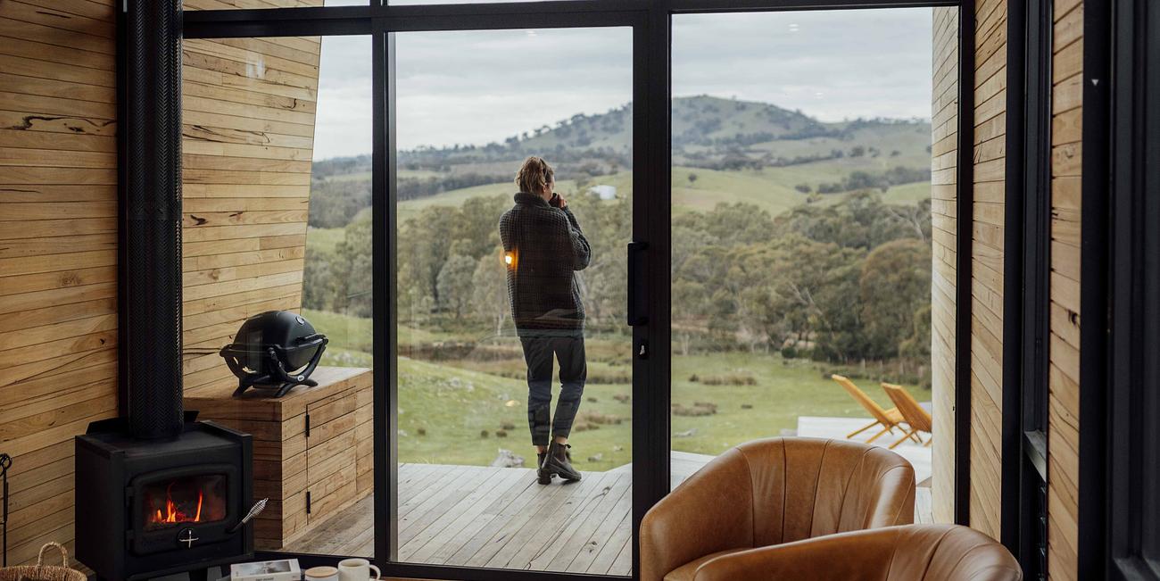 Wilka Eco Escapes - Kenneth, VIC - Cabin for Rent in Glenhope East ...