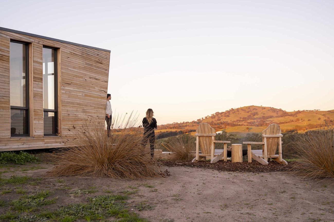 Wilka Eco Escapes - Kenneth, VIC - Cabin for Rent in Glenhope East ...