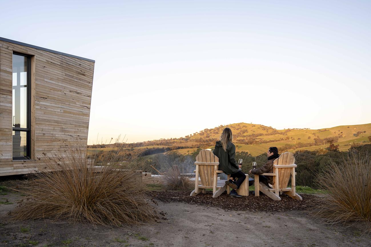 Wilka Eco Escapes - Kenneth, VIC - Cabin for Rent in Glenhope East ...