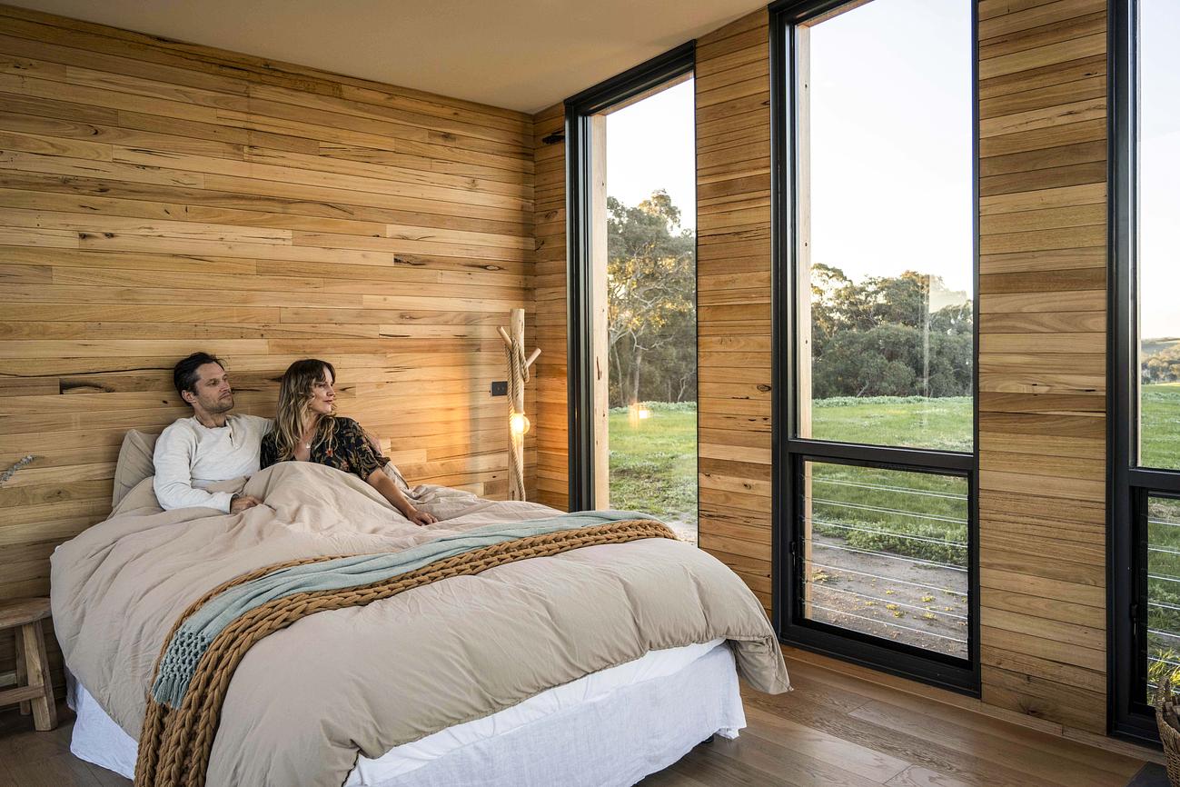 Wilka Eco Escapes - Kenneth, VIC - Cabin for Rent in Glenhope East ...