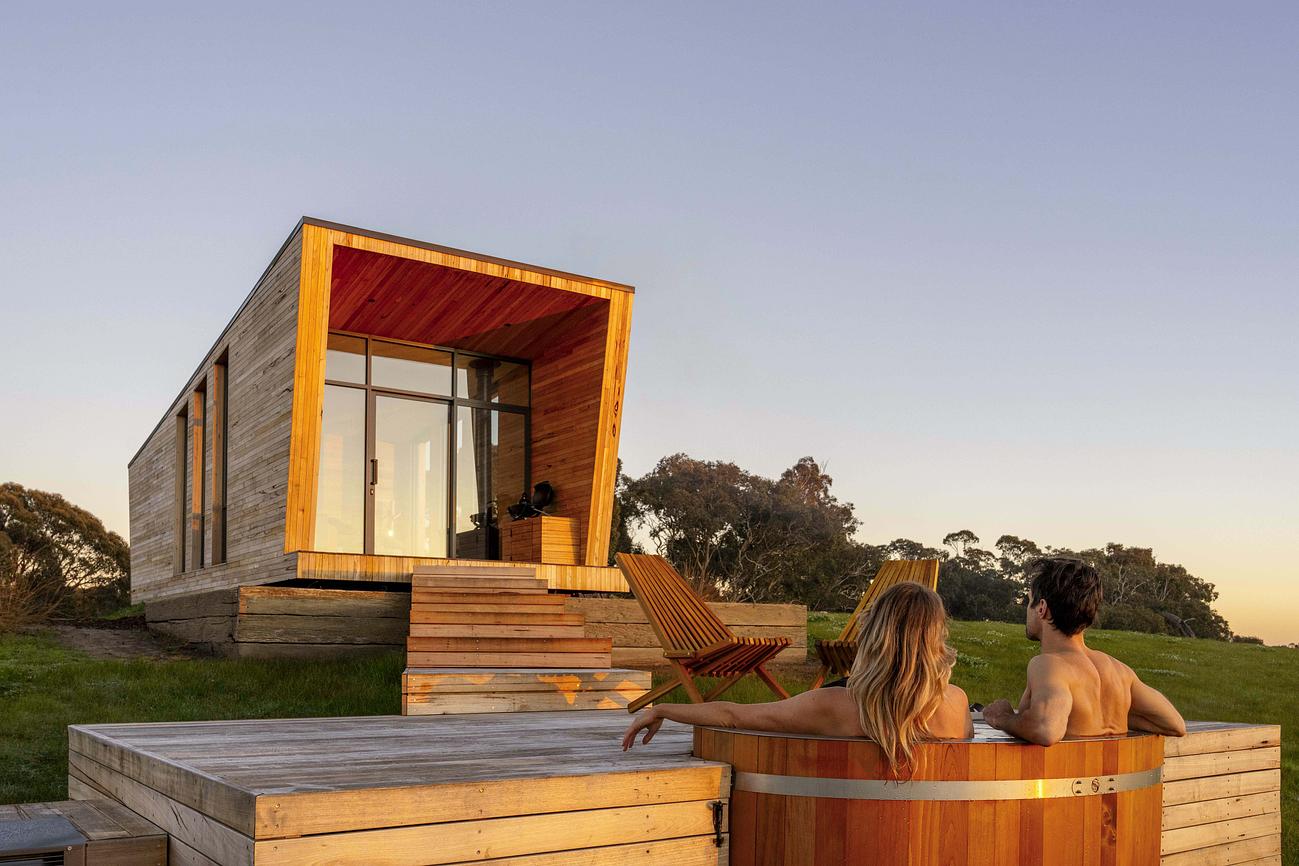 Wilka Eco Escapes - Kenneth, VIC - Cabin for Rent in Glenhope East ...