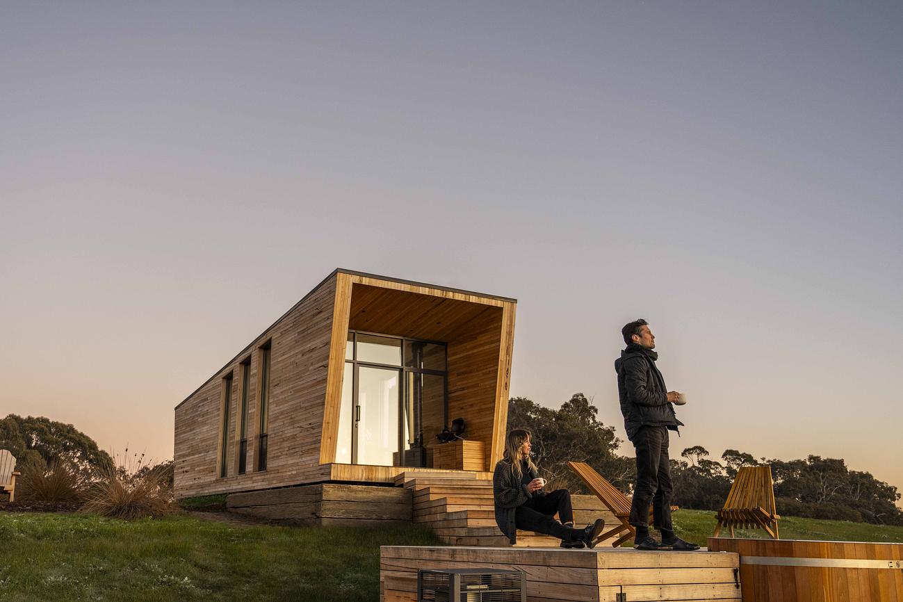 Wilka Eco Escapes - Kenneth, VIC - Cabin for Rent in Glenhope East ...