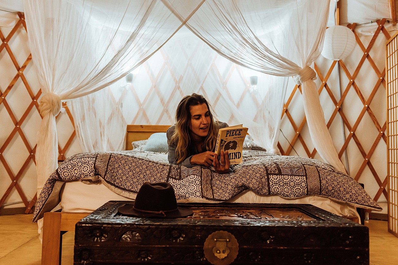 Sanctuary Yurt by Sea Retreat - Glamping for Rent in Nambucca, North ...