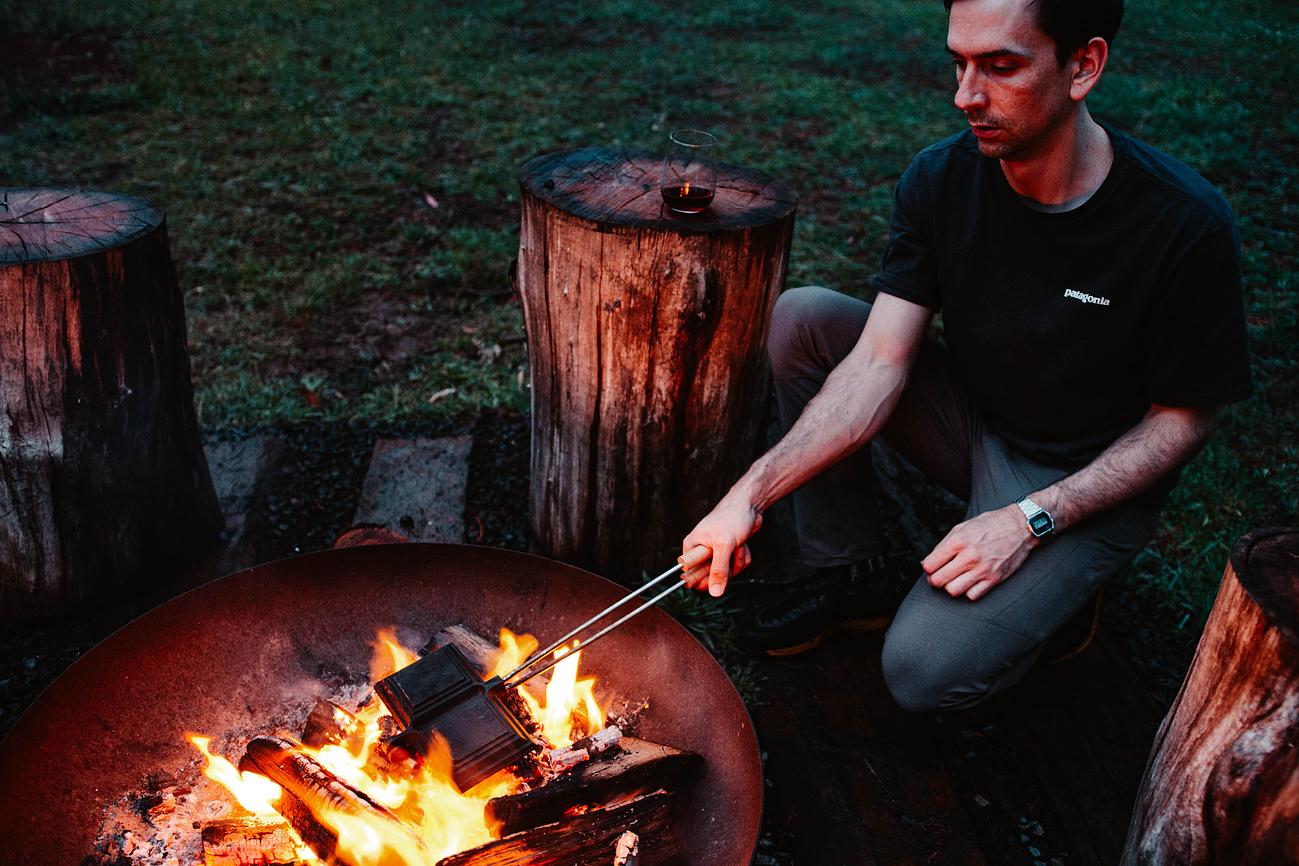 Make Jaffles on the Fire | Riparide