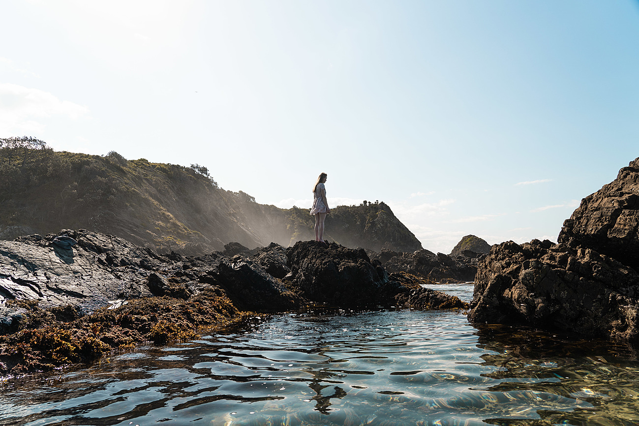 Rock Pools at Black Head Beach | Riparide