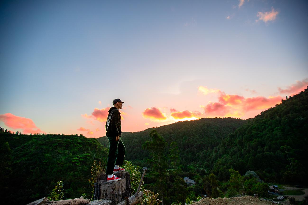 Watch the sunset at the top of the property | Riparide