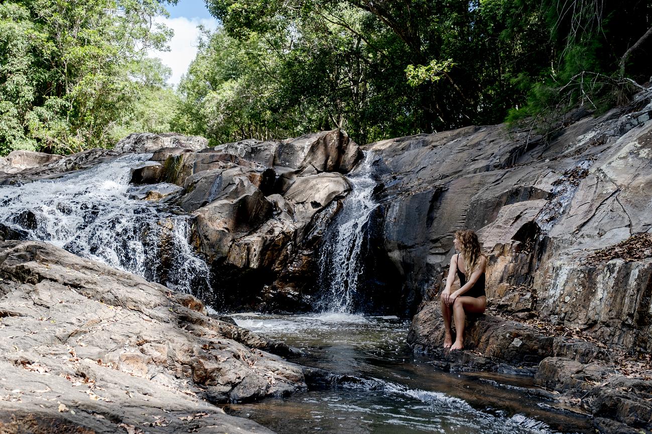 Swim at Chillingham waterfall | Riparide