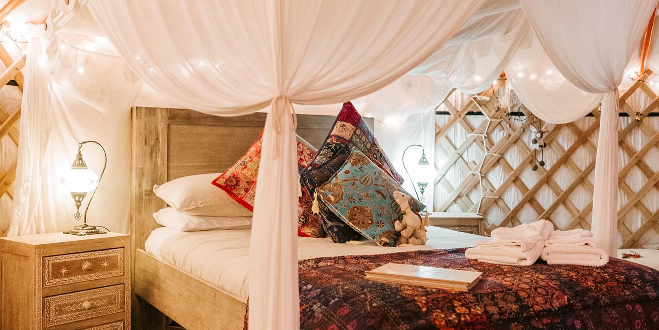 Ayala Yurt Stay - Yurt for Rent in Warburton, Yarra Valley, VIC, AU ...