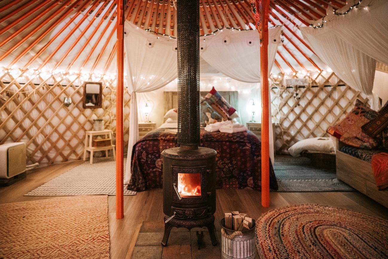 Ayala Yurt Stay - Yurt for Rent in Warburton, Yarra Valley, VIC, AU ...