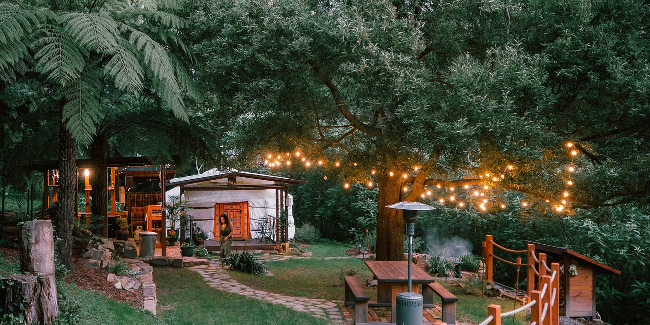 Ayala Yurt Stay - Yurt for Rent in Warburton, Yarra Valley, VIC, AU ...