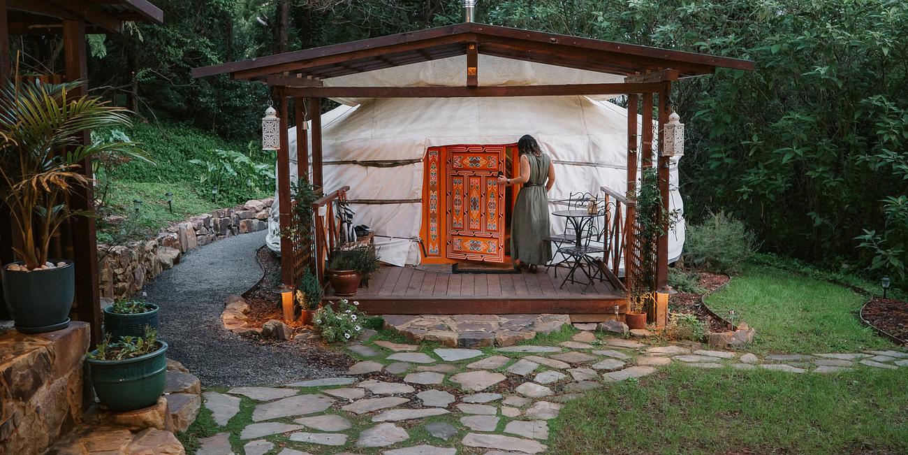 Ayala Yurt Stay - Yurt for Rent in Warburton, Yarra Valley, VIC, AU ...
