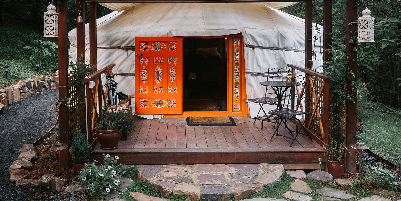 Ayala Yurt Stay - Yurt for Rent in Warburton, Yarra Valley, VIC, AU ...