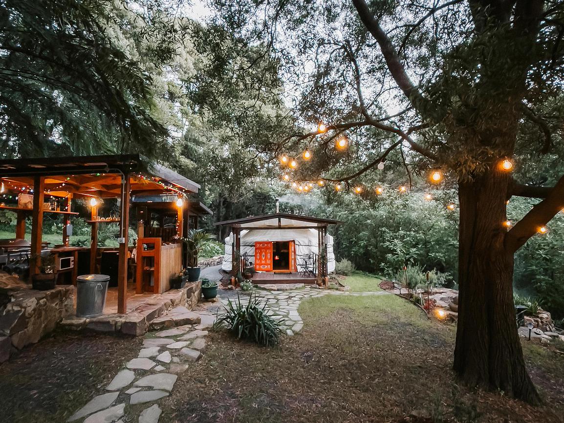 Ayala Yurt Stay - Yurt for Rent in Warburton, Yarra Valley, VIC, AU ...