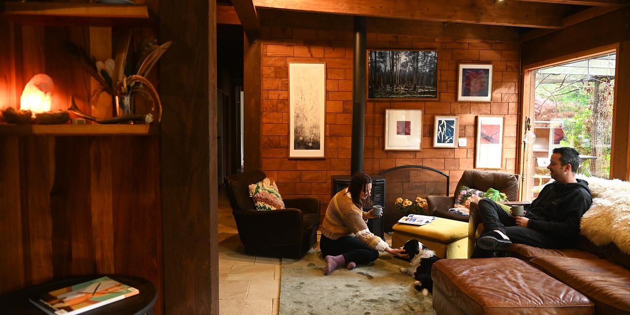 The Underground House Olinda - Eco house for Rent in Olinda, Dandenong ...