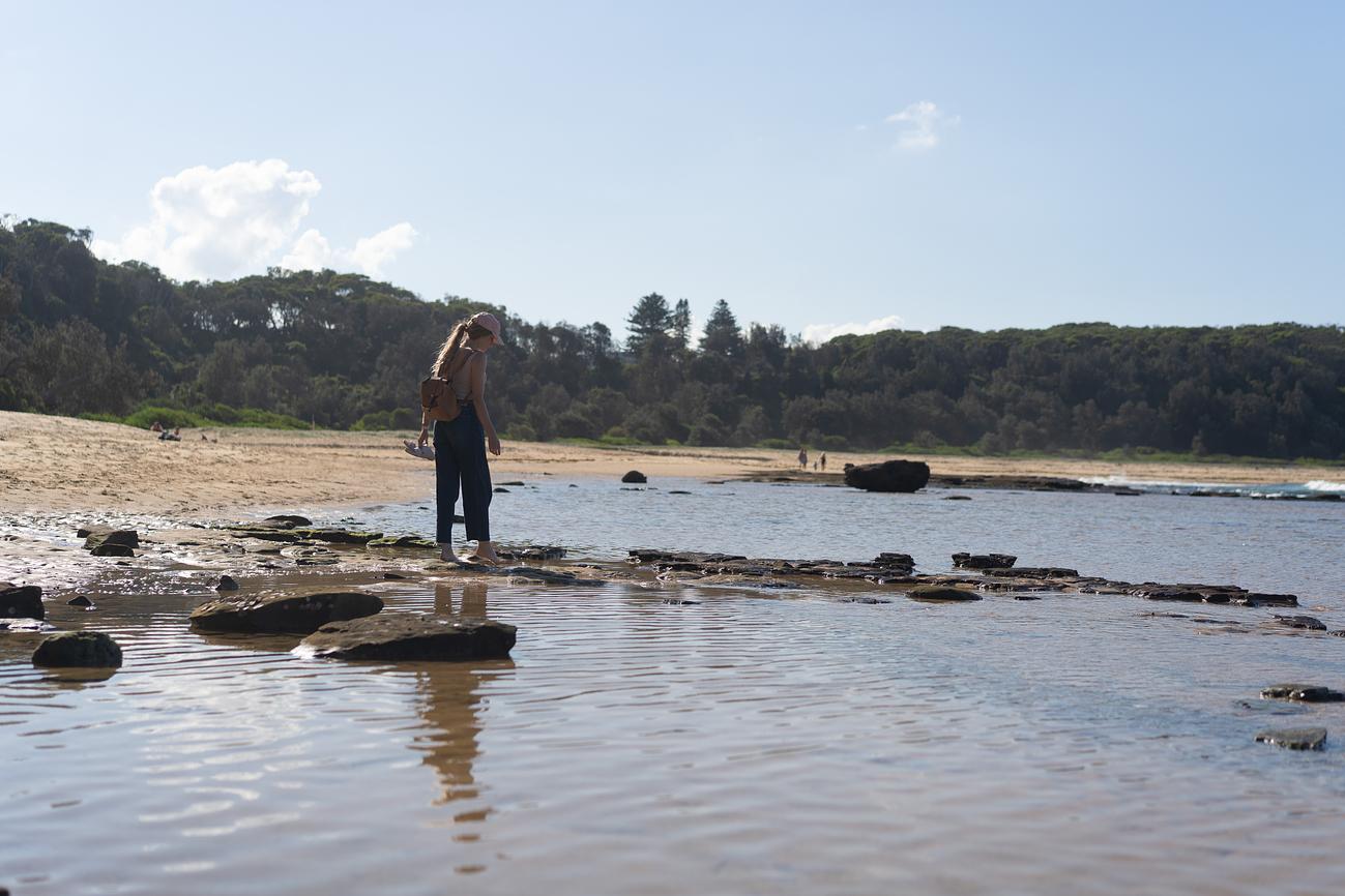 A walk at Bateau Bay | Riparide