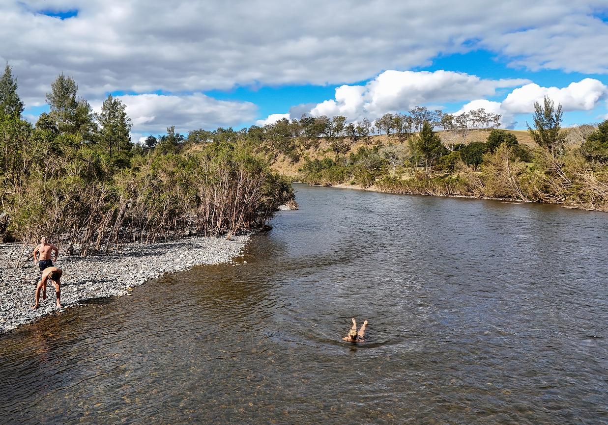 Bellbrook River dip | Riparide